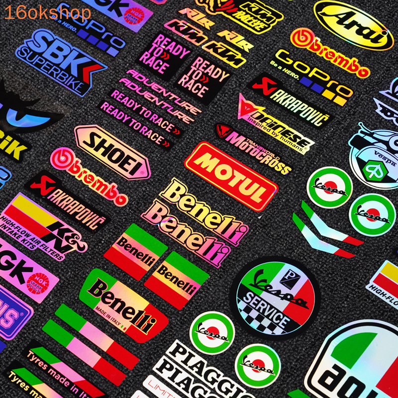 stiker motor Emblem sticker rossi sticker rim motor reflective sticker ...