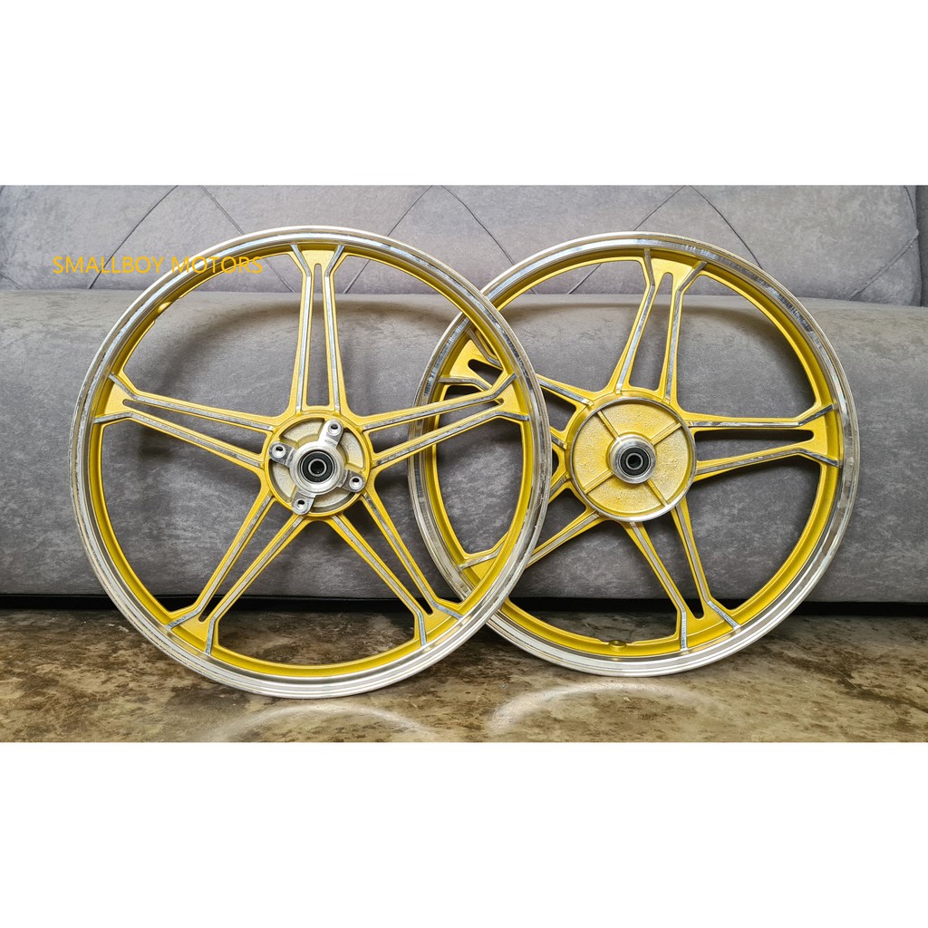 HONDA WAVE 100R WAVE125 125S 125X DISK SPORT RIM 17 GOLD 5 KAKI BATANG ...