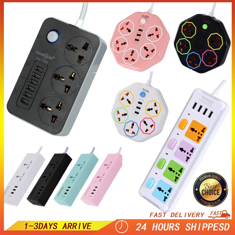 UK Extension Plug 1800W Electrical Socket Smart Extension Multifunction ...