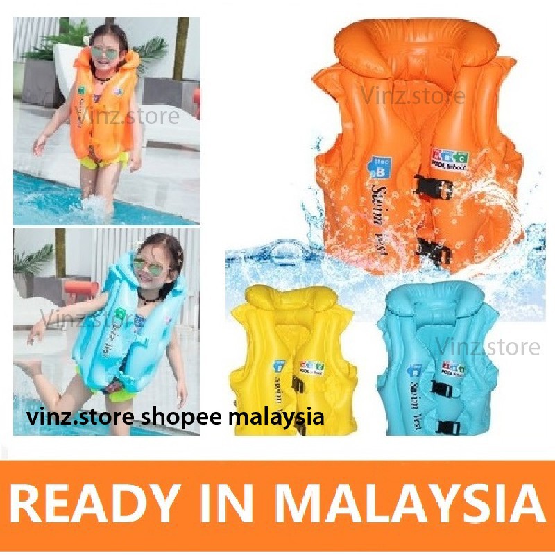 kolam renang budak kolam mandi besar kolam mandi budak Kids Vest Jacket ...