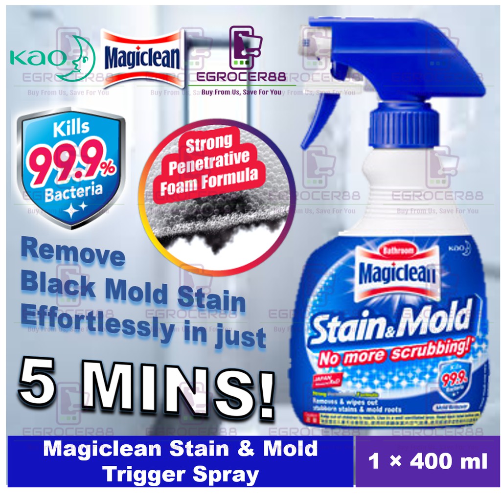 [Ready Stock] Kao Magiclean Stain & Mold Cleaner/Remover (400ml) | Shopee Malaysia