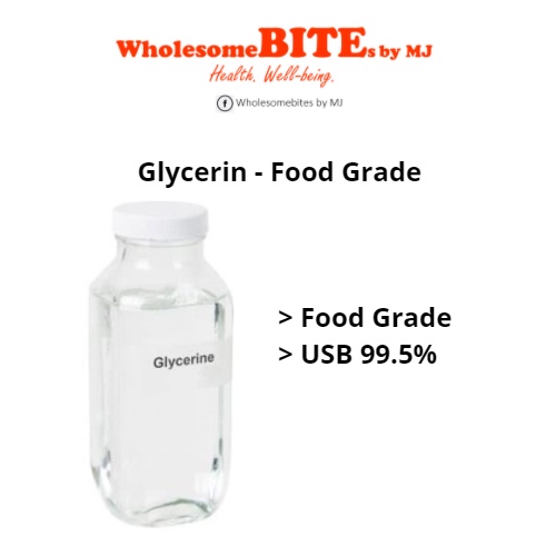 Glycerin / Glycerol / Vegetable Glycerine VG USP - Food Grade | Shopee ...