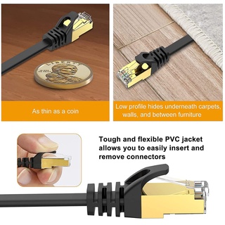 CAT7/CAT8 Lan Cable Network Cable Gold Plated Connector GigaBits ...