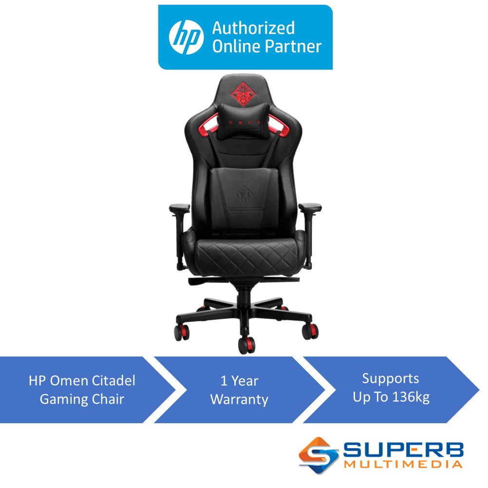 HP Omen Citadel Gaming Chair | Shopee Malaysia
