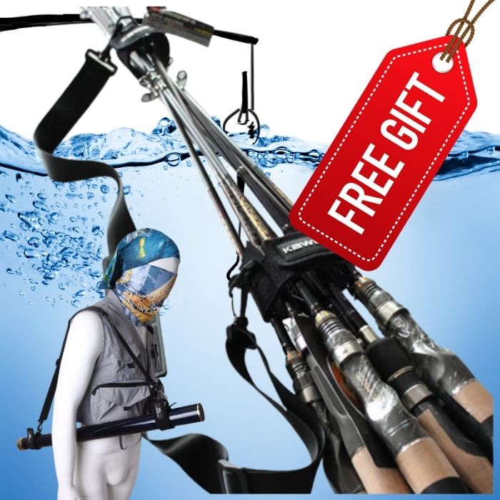 Beg Pancing Galas Pengikat Joran Fishing Rod Carrier Strap Sling ...