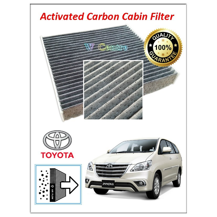 Toyota Innova TGN40 Denso Activate Carbon Cabin Filter | Shopee Malaysia