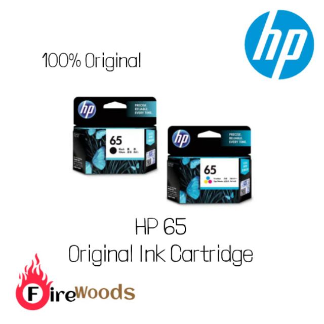 HP 65 Ink Cartridge Original ( Black / Colour) | Shopee Malaysia