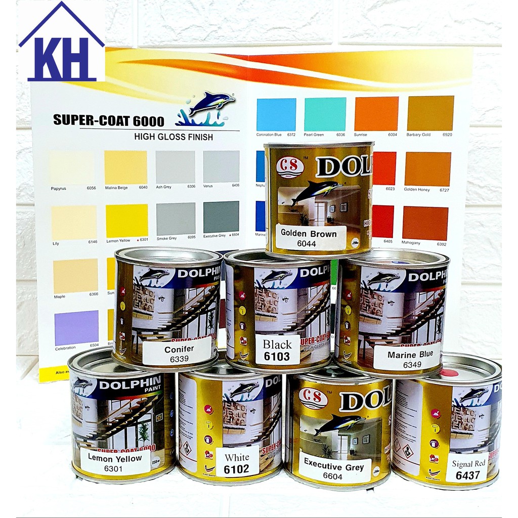 DOLPHIN Super-Coat 6000 High Gloss Finish 5Lt (5000ml) -Wood&Metal ...