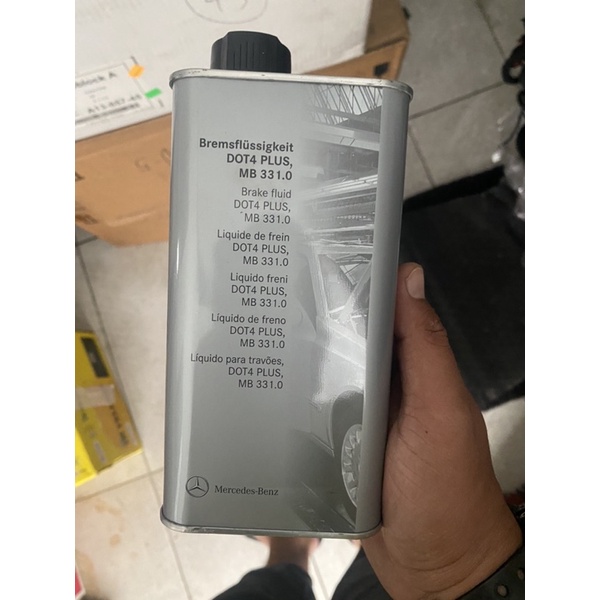 mercedes benz brake fluid original NEW PACKAGING | Shopee Malaysia