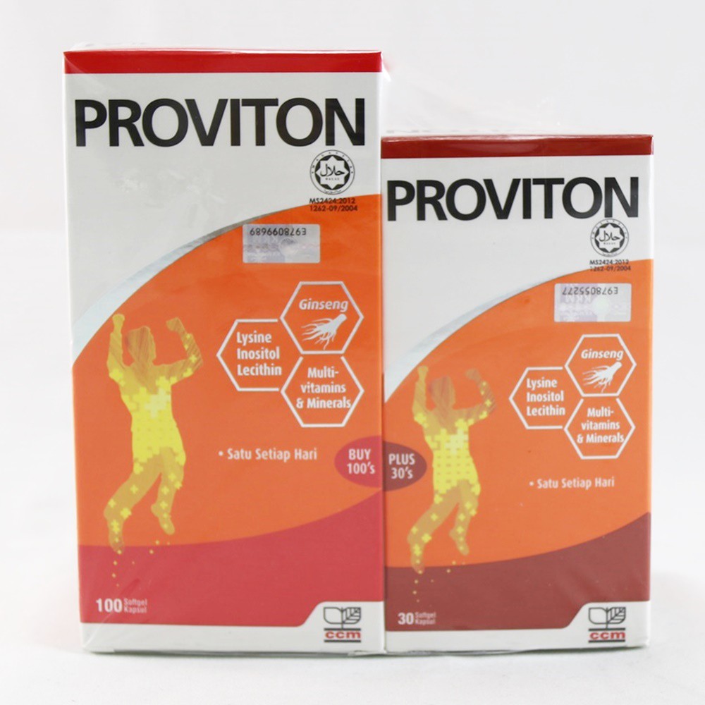 Proviton Capsules 100's + 30's | Shopee Malaysia