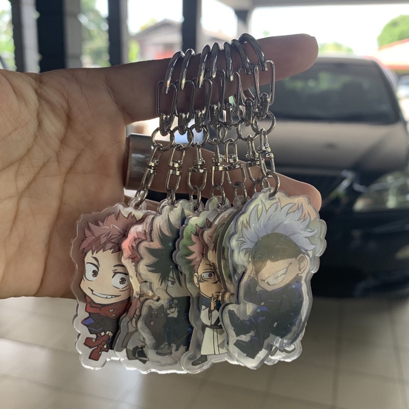 Jujutsu Kaisen Keychain Gojo Sukuna Itadori Megumi Inumaki Nanami ...