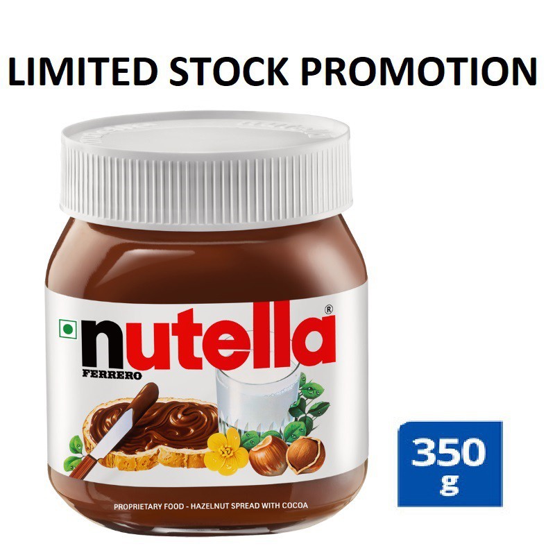 【CRAZYPROMO】Nutella Jam Hazelnut Cocoa Spread Bread (Jem Nutella Roti ...
