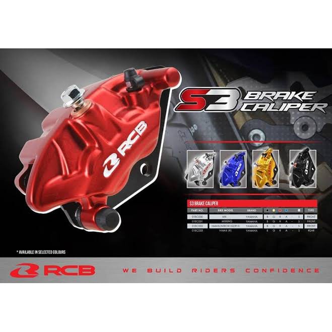 Rcb S3 Series Original Brake Caliper Bottom Disk Calipers S 3 Racing ...