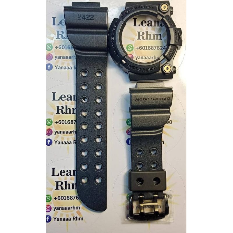 FROGMAN GW200 SERIES ORIGINAL CASIO G-SHOCK BAND AND BEZEL REPLACEMENT ...