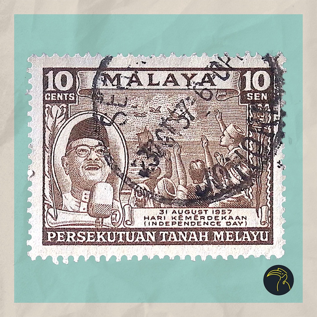 1957 Stamp Malaya Malaysia Independence Day Merdeka Setem | Shopee Malaysia