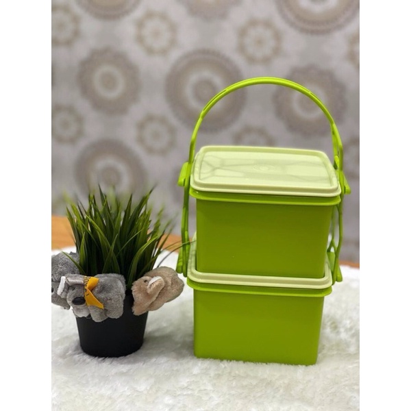 Tupperware- Jumbo Goody Box Double Deep with Cariolier | Shopee Malaysia