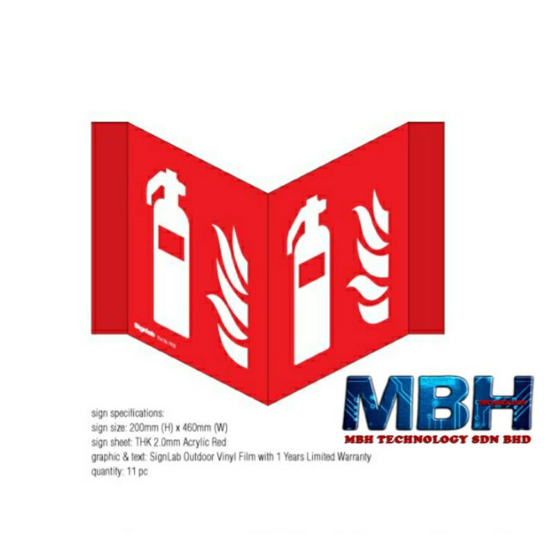 [Ready Stock] Fire Extinguisher Signage | Shopee Malaysia