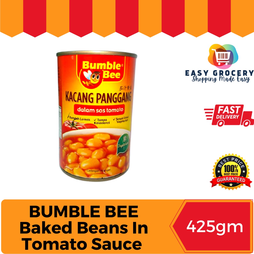 Bumble Bee Baked Beans In Tomato Sauce 425gm | Shopee Malaysia