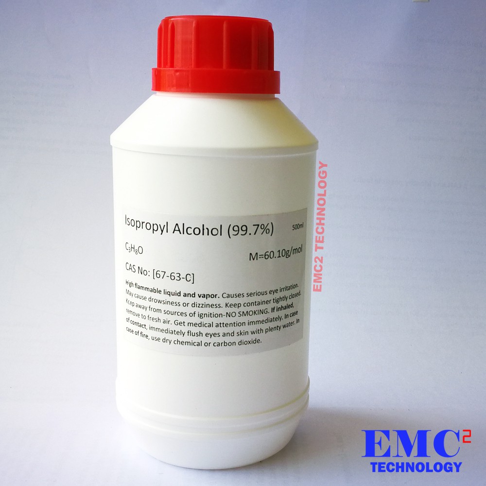 PC & Electronic Parts Cleaner / Isopropyl Alcohol (IPA) 99.7% 500ml ...