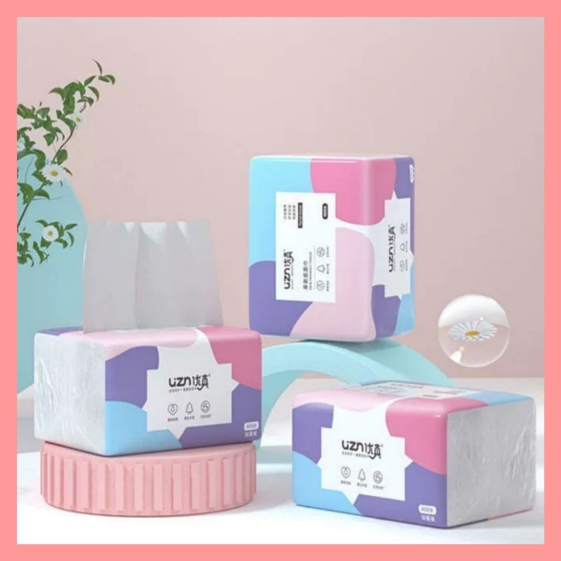 Soft Tissue paper family pack 4ply home use small cute package face ...