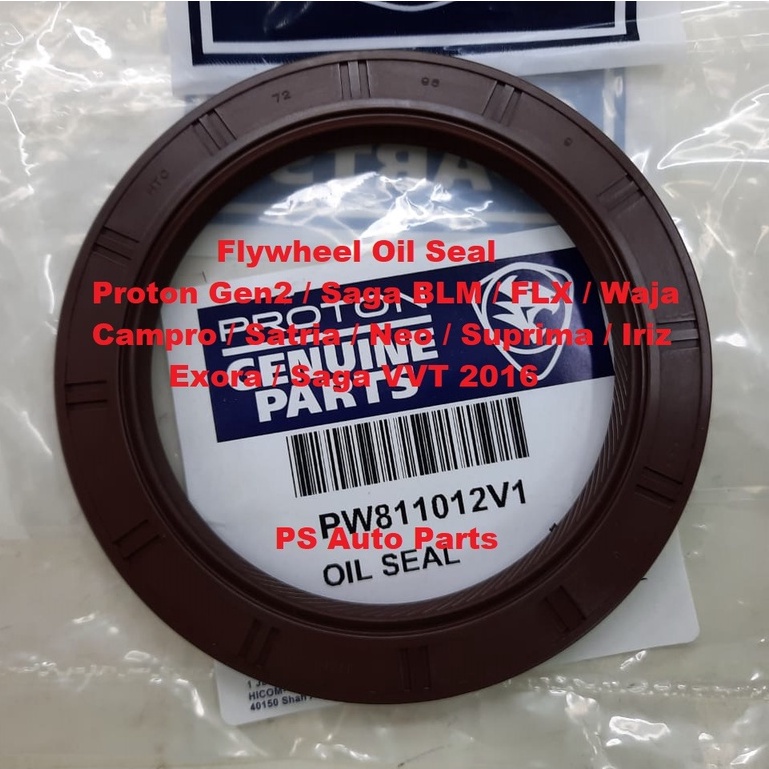 Original Proton Flywheel Oil Seal PW811012V1 Proton Gen 2 / Saga BLM ...