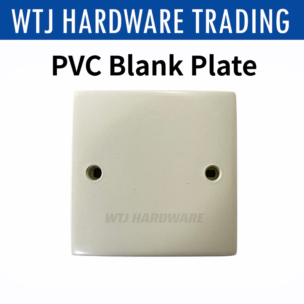 PVC Blank Plate For Switch Socket Outlet / PVC Box Surface 3"x3 ...
