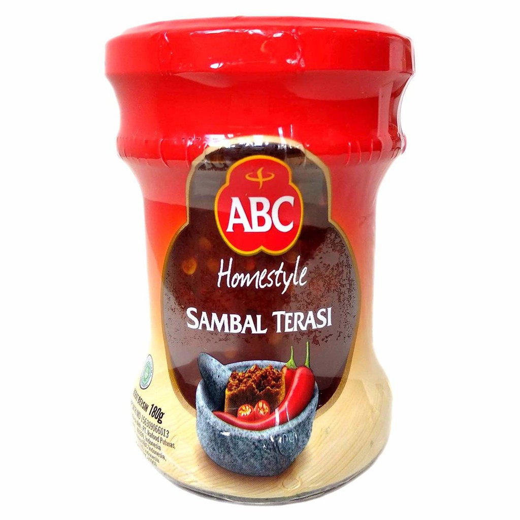 ABC Sambal Terasi Botol 180 Gram / ABC Sambal Belacan 180 Gram / Sachet ...