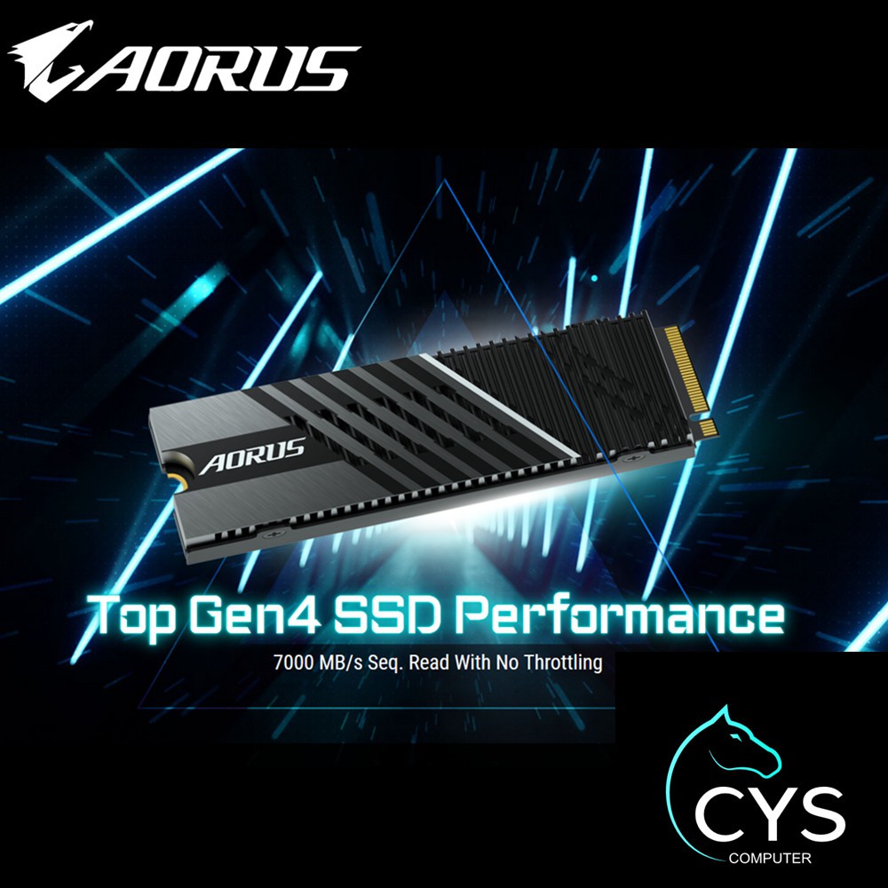 Gigabyte aorus 7000s 1tb m.2 nvme pcie gen4 ssd | BeeCost