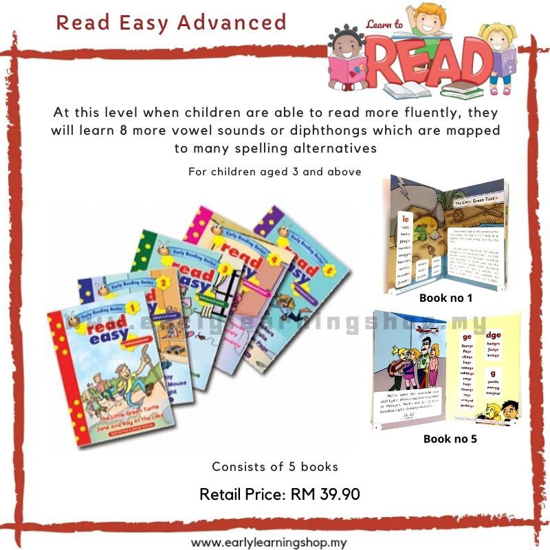 READ EASY ADVANCED LEVEL | Shopee Malaysia
