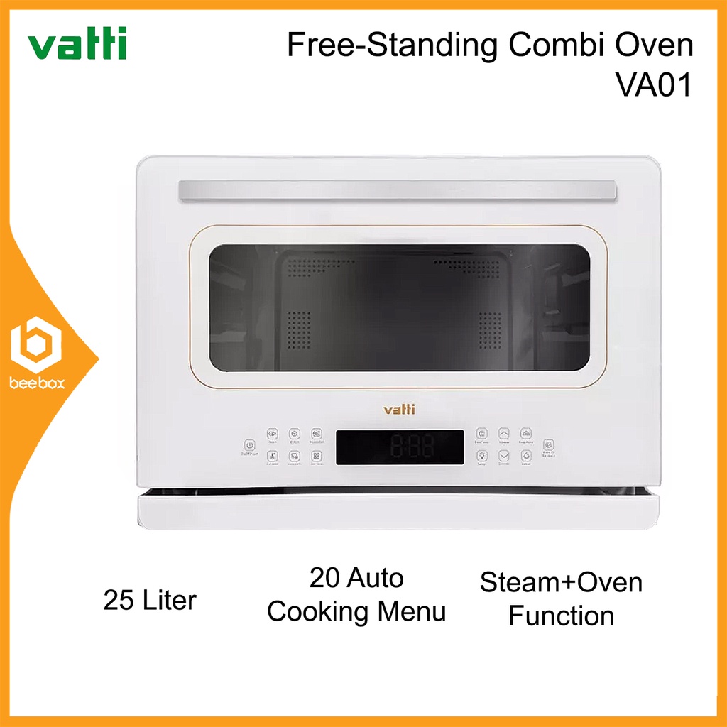Vatti VA01 25L Free-Standing Combi Oven with Combi Steam + Oven ...