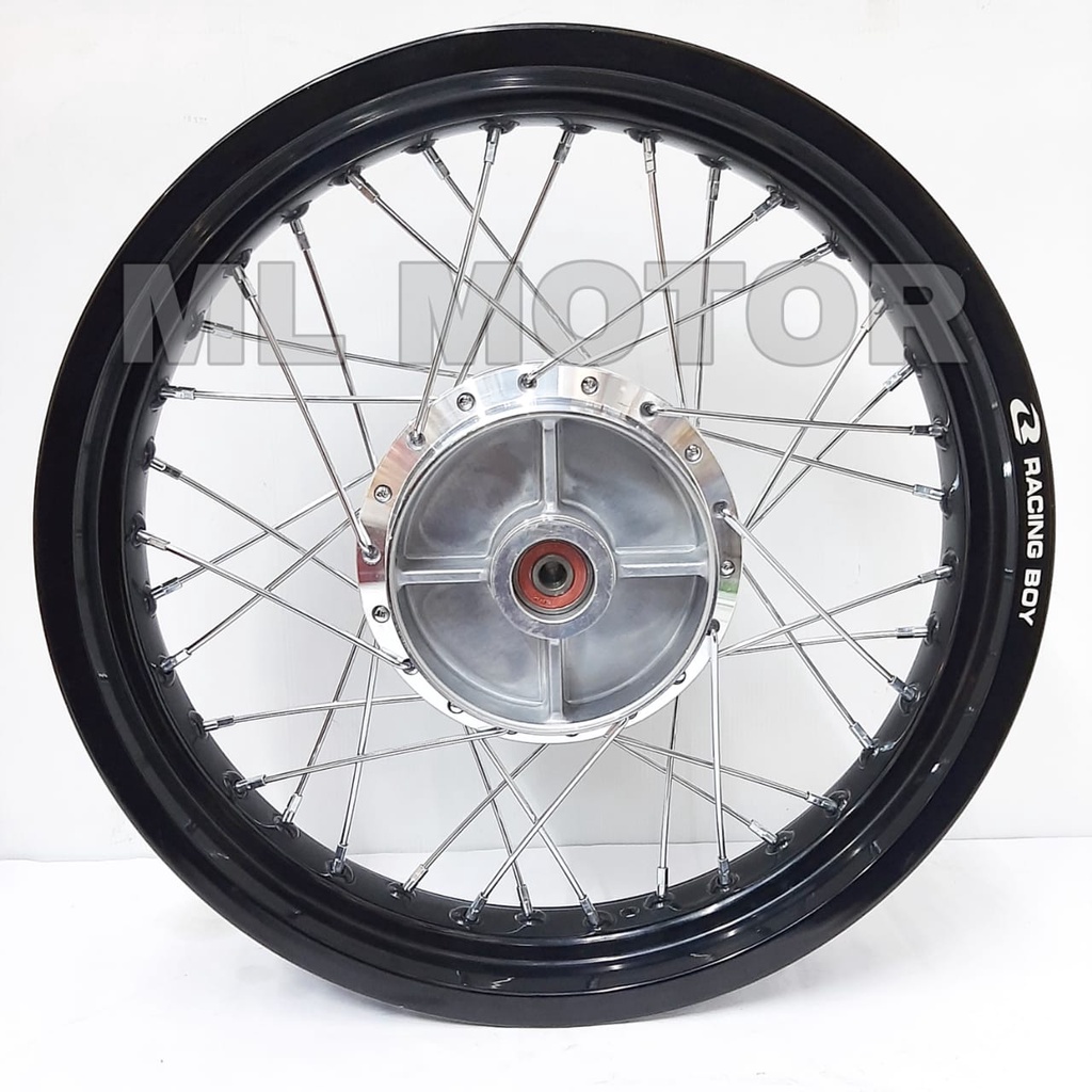 RS150 REAR SET PNP RACING BOY RIM BLACK 3.0x17,RCB LIDI SPOKE CHROME ...