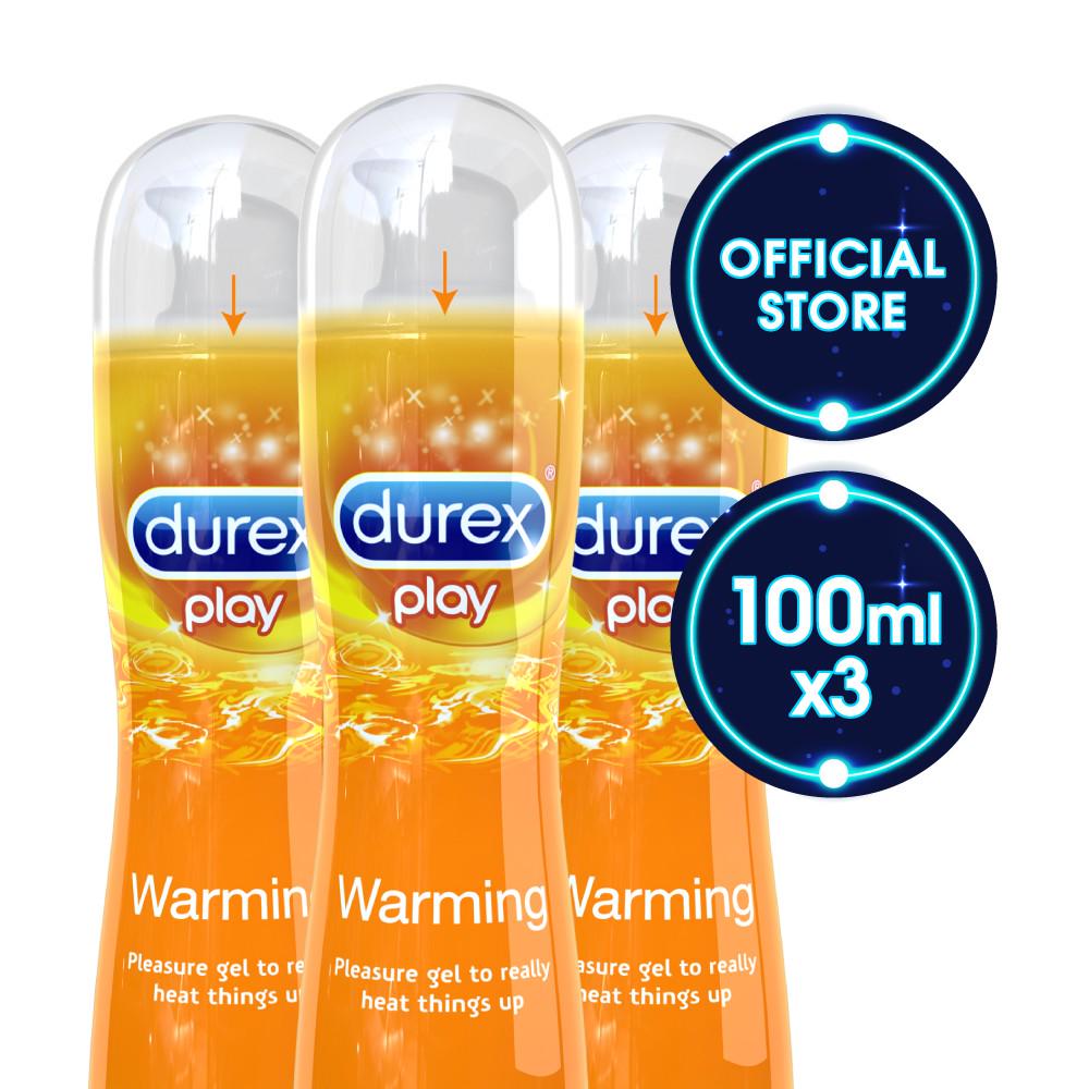 Durex Play - Warming (100ml x 3 Bottles) | Shopee Malaysia