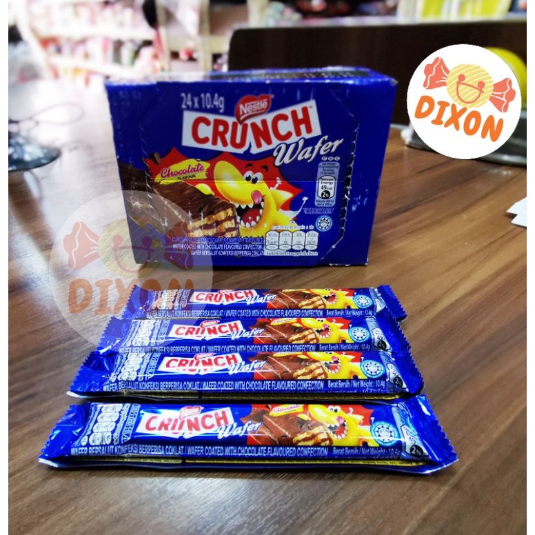 Nestle Crunch Chocolate Wafer 24 x 10.4G | Shopee Malaysia