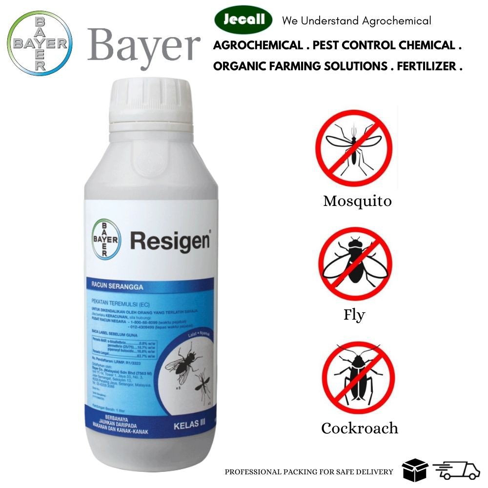Bayer Resigen® 1 Liter / Nyamuk Aedes / Lalat / Lipas / S-bioallethrin ...
