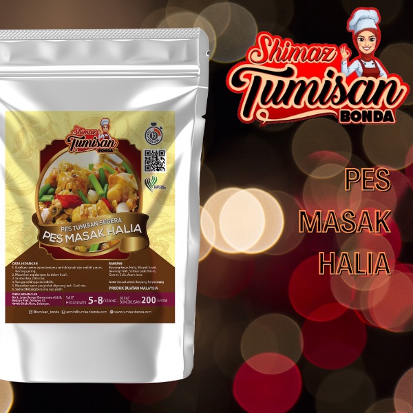 Pes Masakan Masak Halia - Perencah boleh masak 1Kg ayam / daging ...