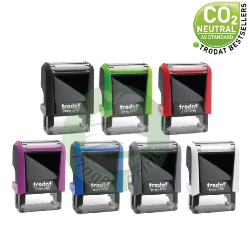 [Fast Delivery] Customize Rubber Stamp Self-inking TRODAT Stamp Printy ...