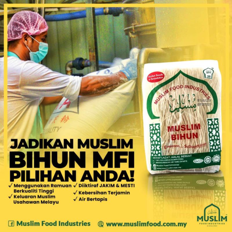 BIHUN MUSLIM food halal dan bersih | Shopee Malaysia