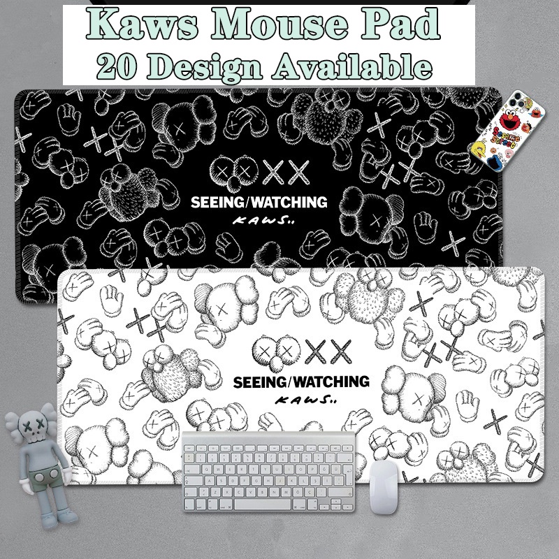 Kaws Gaming Mouse Pad 90cm*40cm Extra Large ANTI-SLIP 80cm*30cm ...