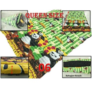 Tilam toto patchwork kekabu queen santai viral Tilam untuk taska kanak ...