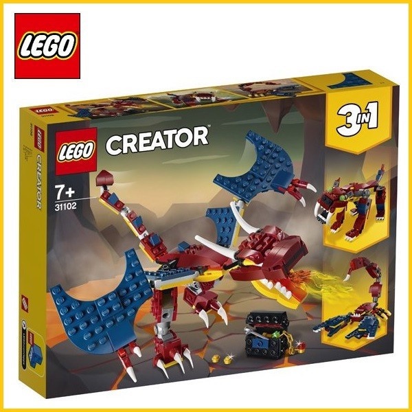 [Original] LEGO Creator Fun Building Brick Box Set 31102 | Shopee Malaysia
