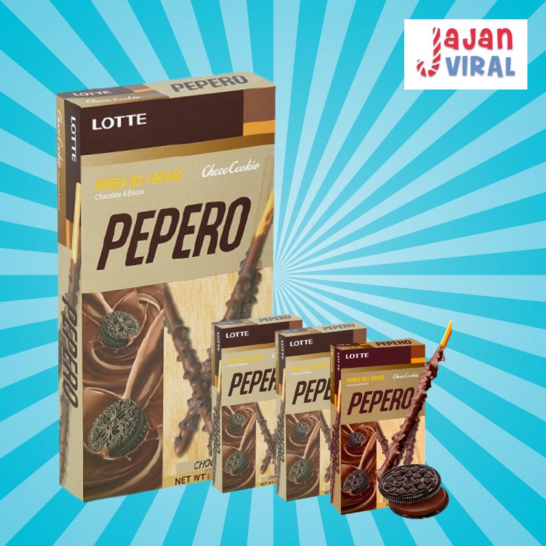 LOTTE PEPERO CHOCO COOKIE 256G (32G X 8 PACKS) | Shopee Malaysia