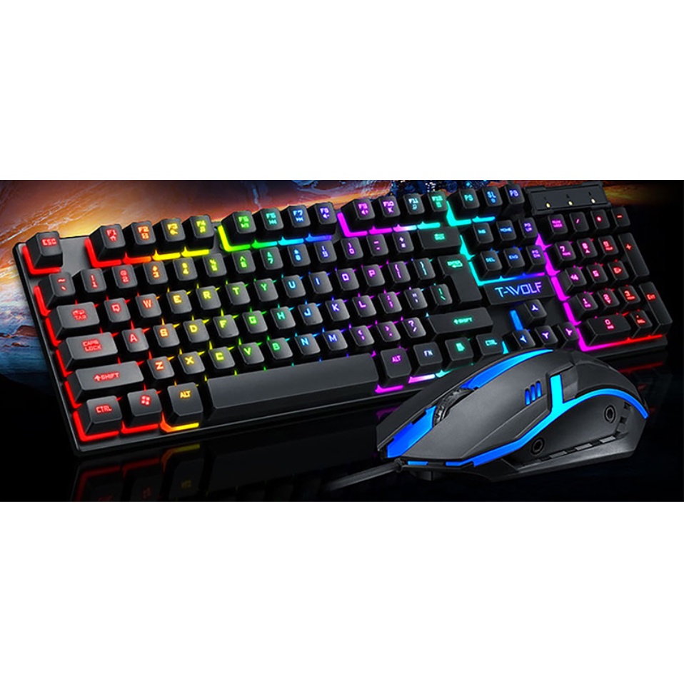GAMING KEYBOARD SET CMCKG-200 (Crown) | Shopee Malaysia