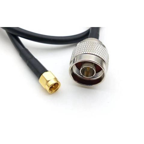 RG58 copper grade - connector N male and SMA male cable | Shopee Malaysia