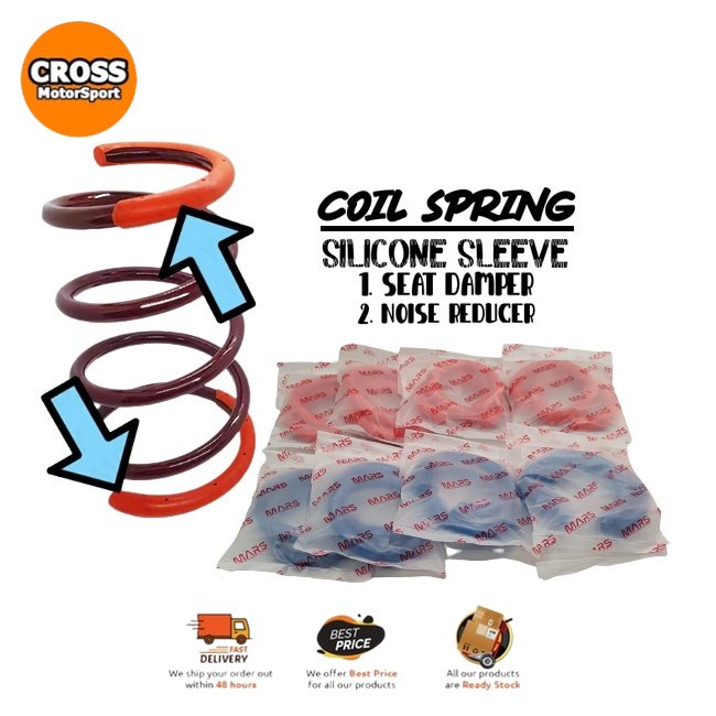 MARS THAILAND UNIVERSAL COIL SPRING SEAT DAMPER / NOISE REDUCER ...