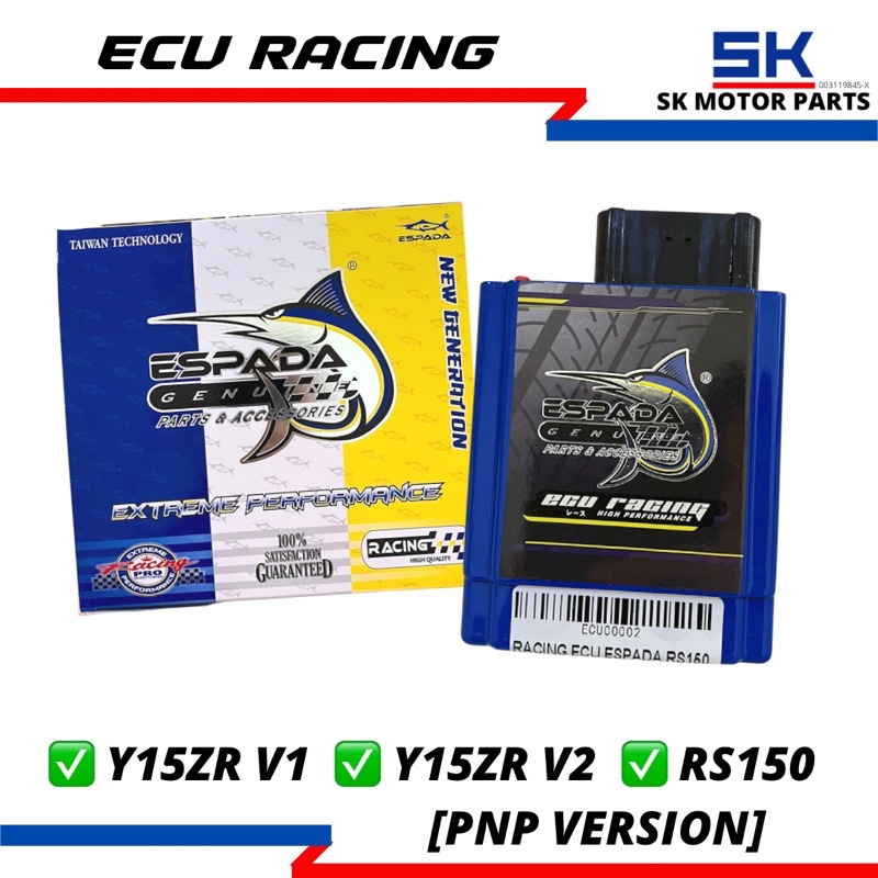 Racing ECU Y15ZR V1/Y15ZR V2/RS150 ESPADA(PNP Version)(RACING ECU Y15 ...