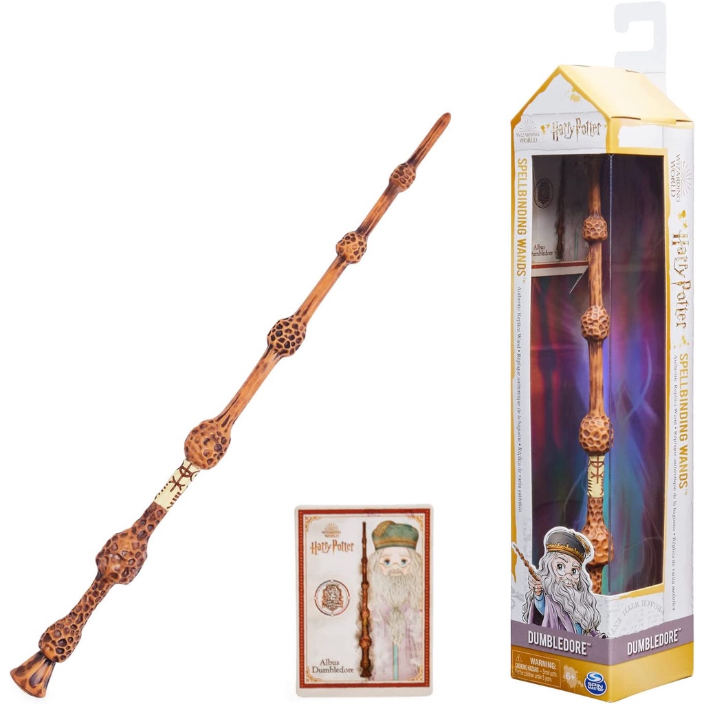 Wizarding World: Harry Potter 12" Spellbinding Wand - Dumbledore ...
