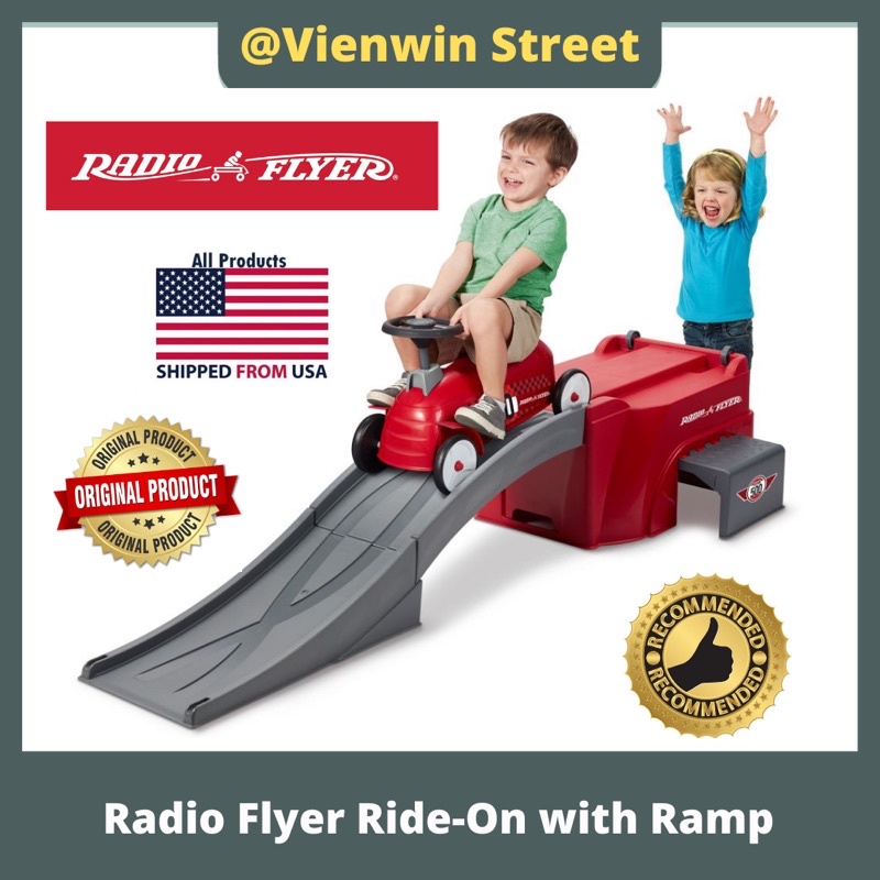 Radio Flyer Ride On Car with Ramp Roller Coaster | step2 little tikes ...
