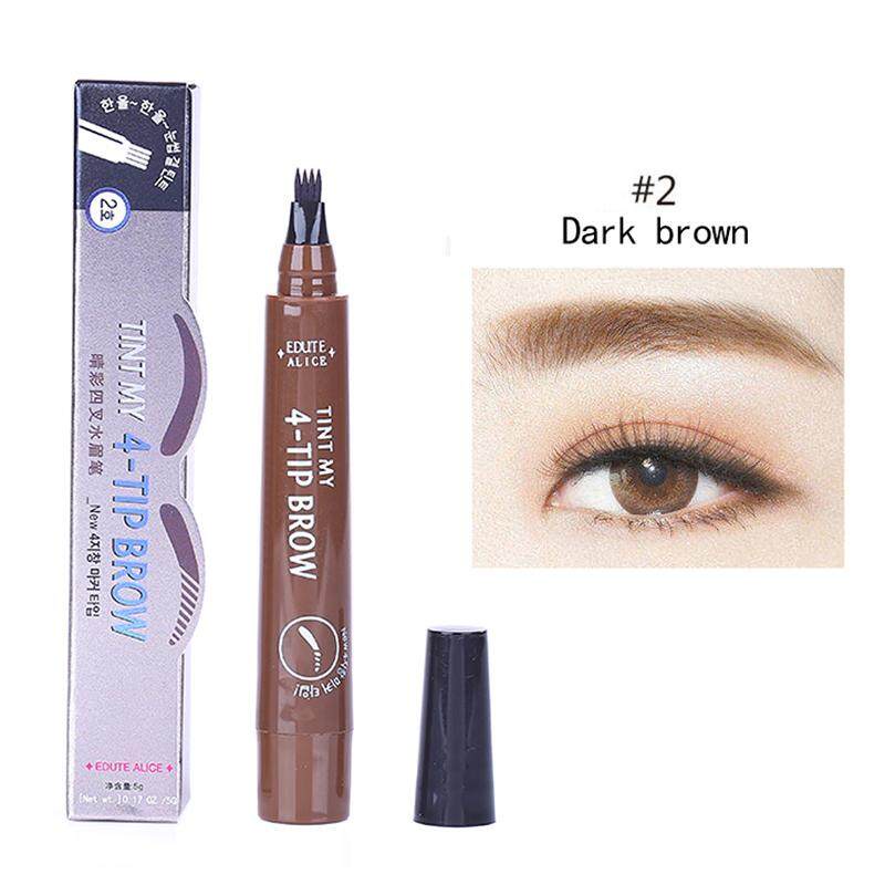 EDUTE ALICE Microblading Eyebrow Tint 4 Tip Liquid Brow Tattoo Pen 5 ...