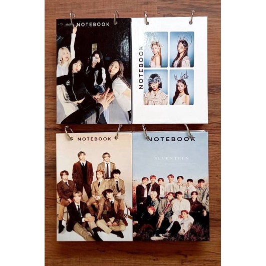 BLACKPINK/SEVENTEEN/BTS/AESPA NOTEBOOK [SIZE B6] - (150 PAGES) | Shopee ...