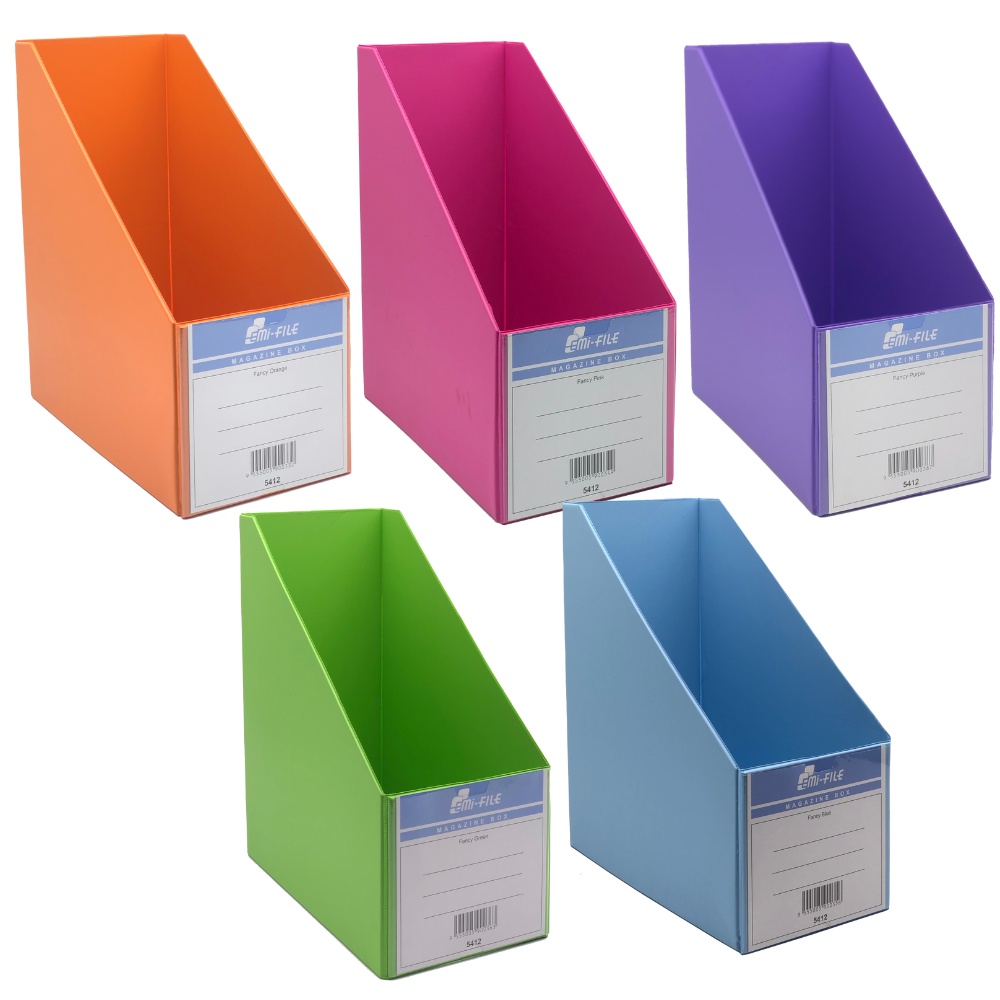 5" Magazine Box Holder (Fancy Colour) | Shopee Malaysia